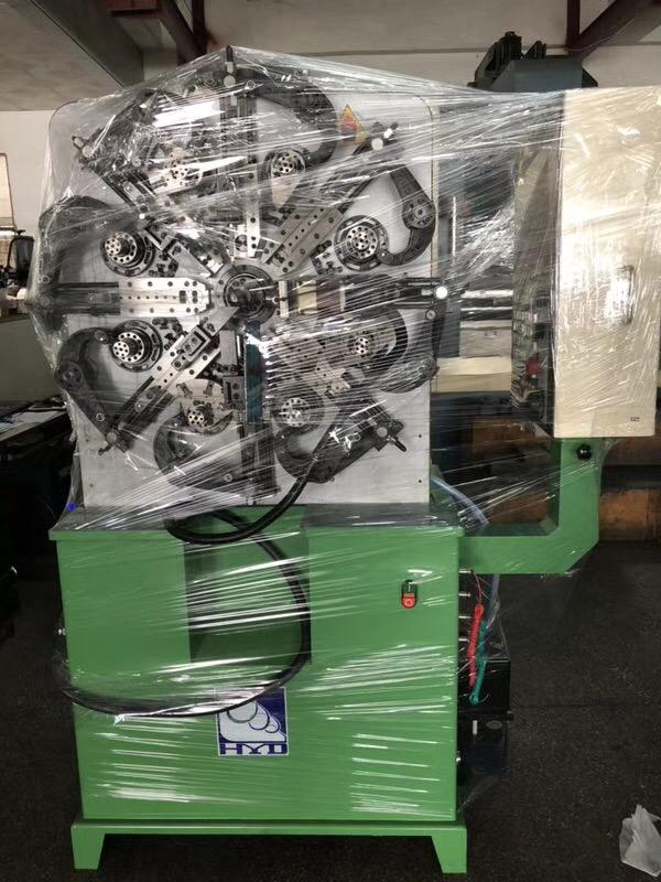Cam CNC Spring Making Machine Six Axes With Front Rotation Function