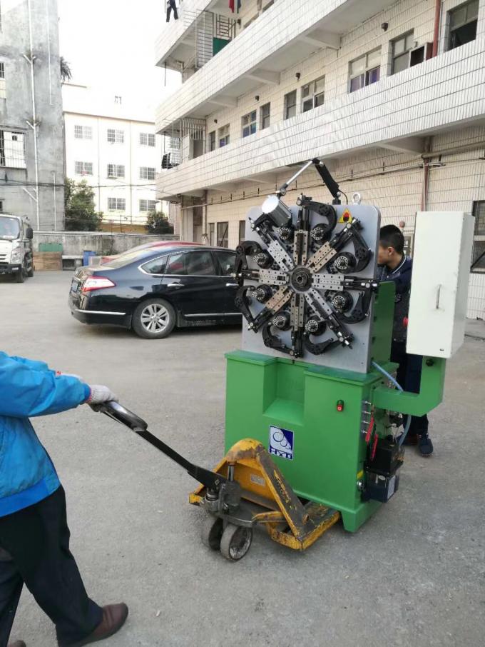 Automatic Spring Forming Machine , CNC Spring Machine With 100KG Decoiler