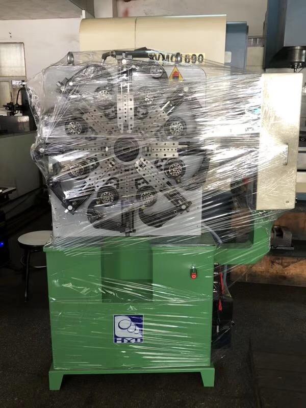Cam CNC Spring Making Machine Six Axes With Front Rotation Function
