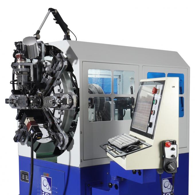 High Efficient Cam - Less Cnc Spring Forming Machine Wire Size Range 0. ...