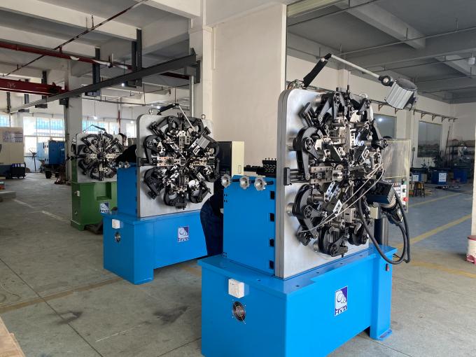 Spring Steel 0.8 - 4.2mm Wire Forming Machine CNC Controlller 100KG ...