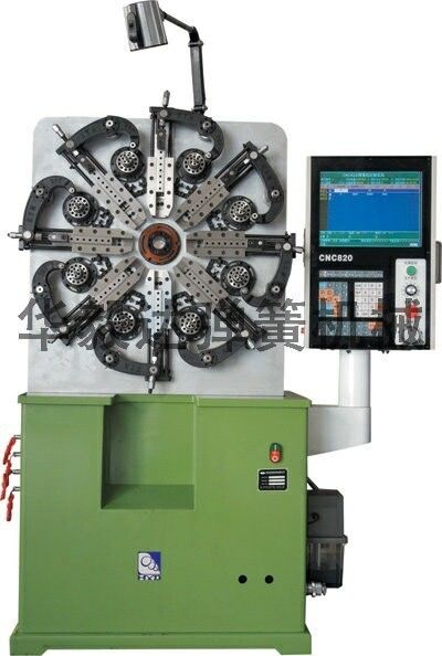 High Speed CNC Spring Bending Machine Multi Functional With Machine Hand