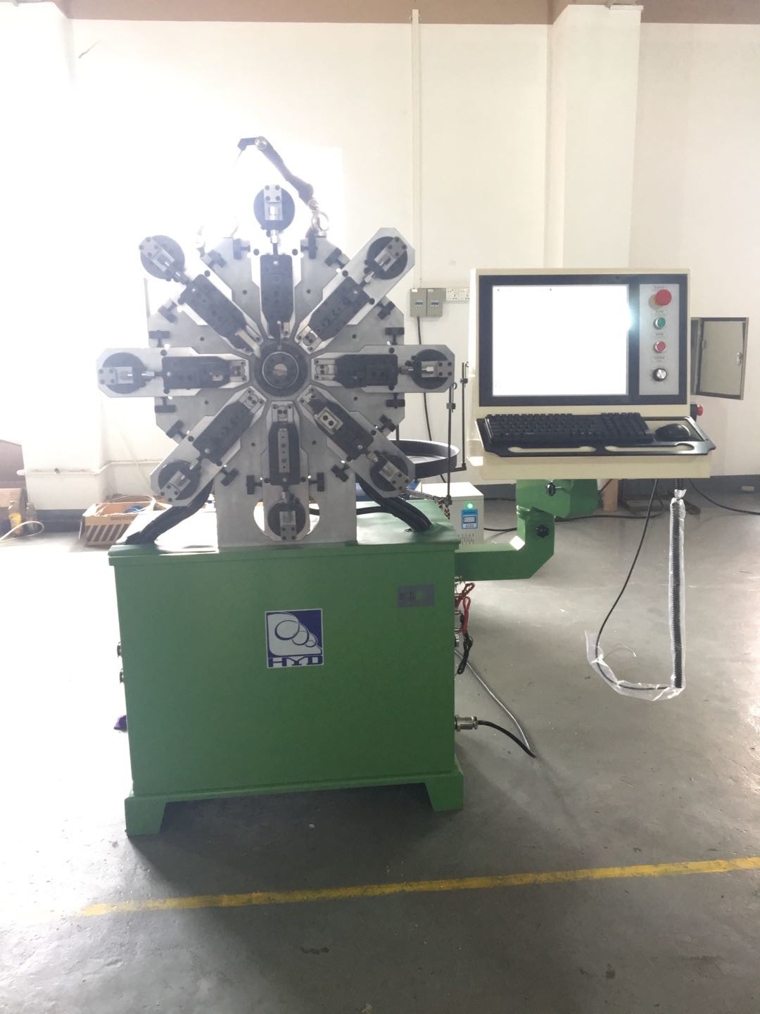 Computerized Ten Axes Wire Forming Machine 141m / Min With High Precision