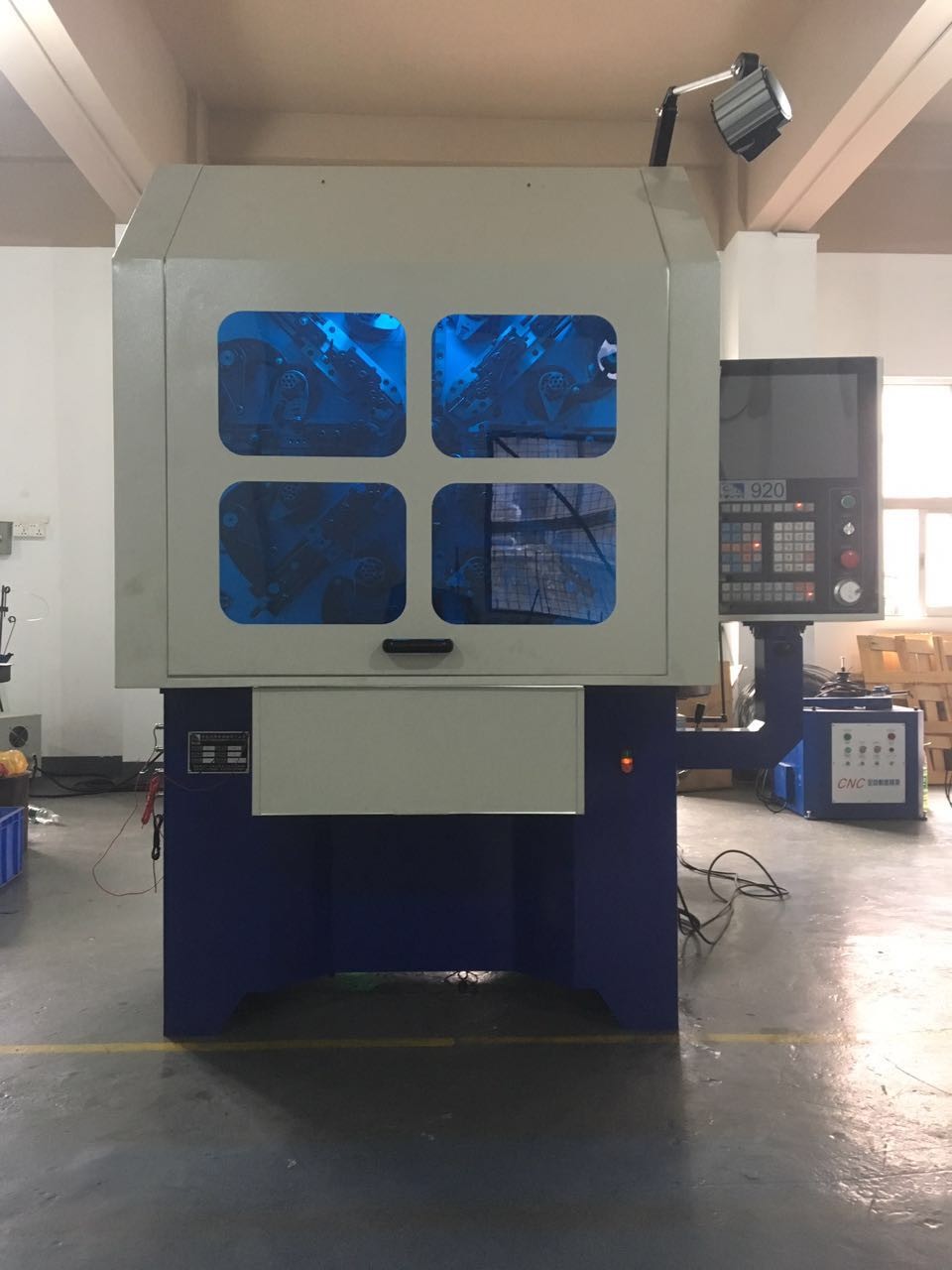 CNC Controlled Automatic Spring Making Machine High Precision With ...