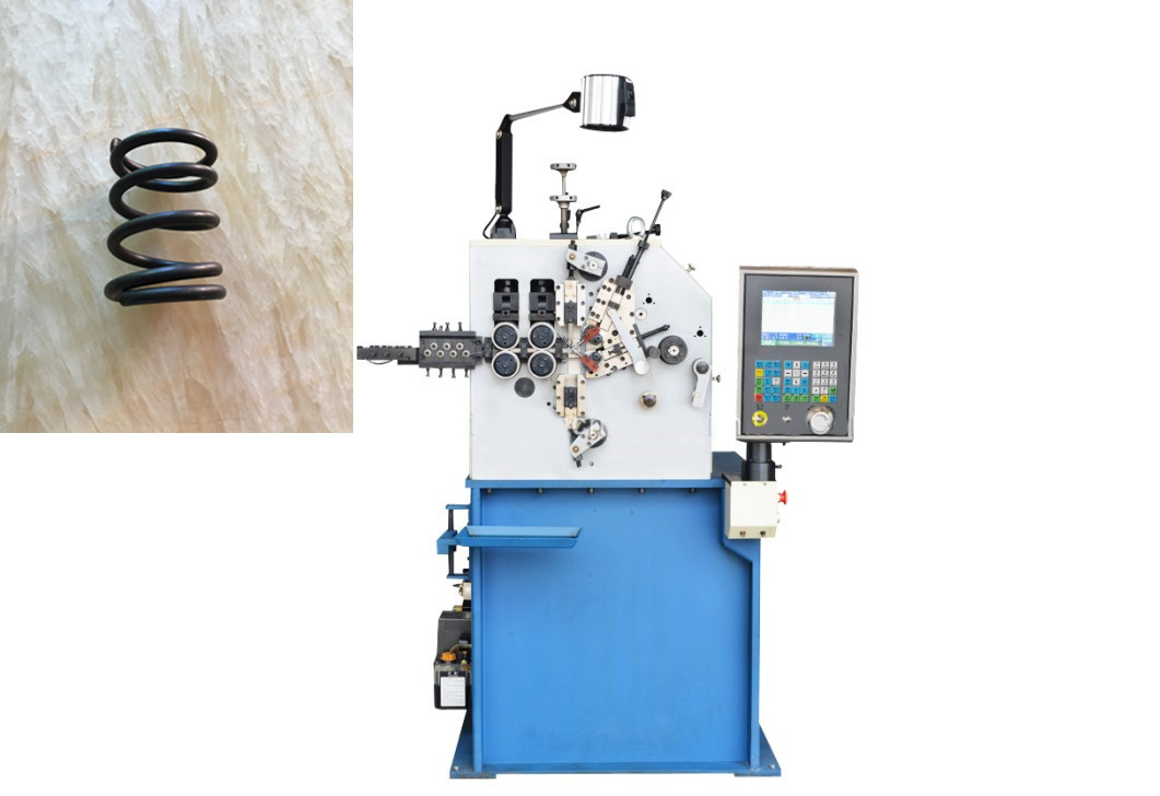 Blue / Grey 2.7KW Spring Coiling Machine For Safe Springs / Double ...