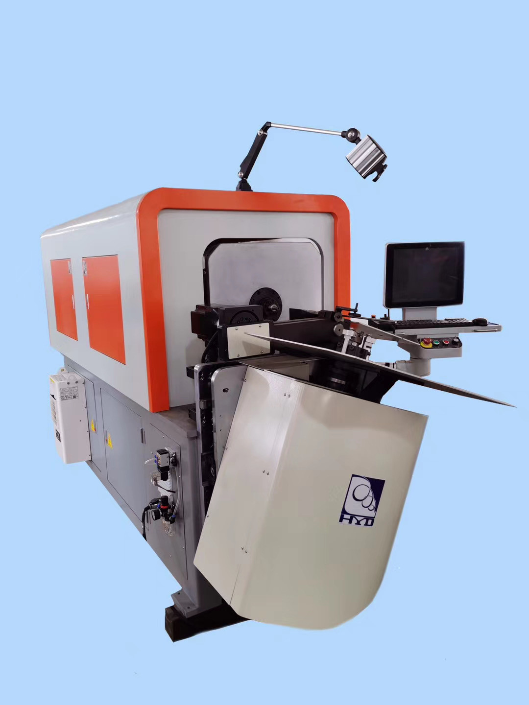 10 Axis CNC 10.0mm 3D Wire Spring Bending Machine