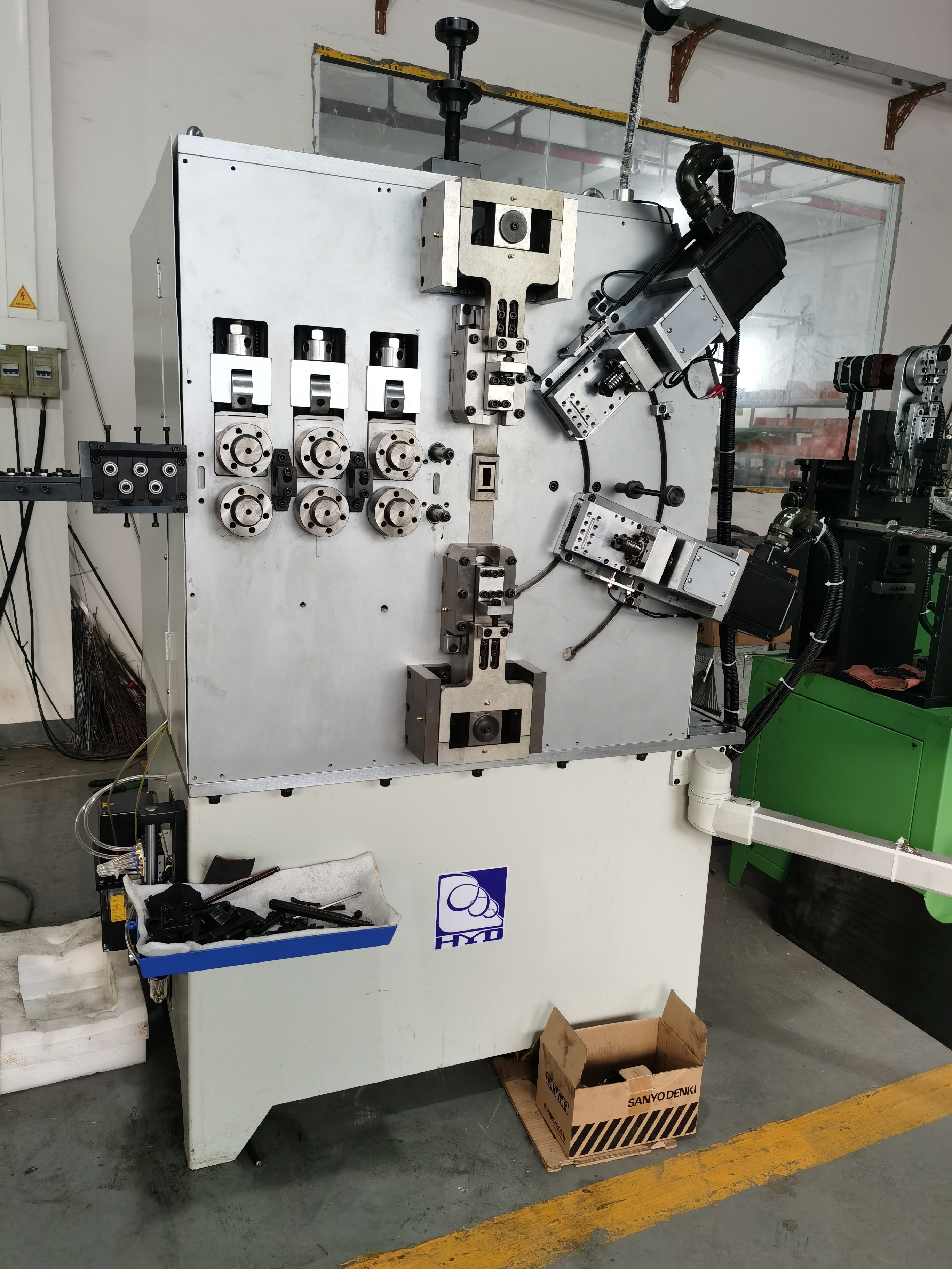 High Precision Compression Spring Coiling Wire Froming Machine